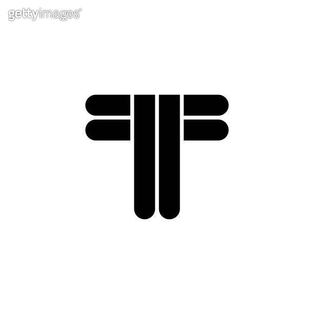 Letter T symbol icon design template elements. vector illustration 이미지 ...