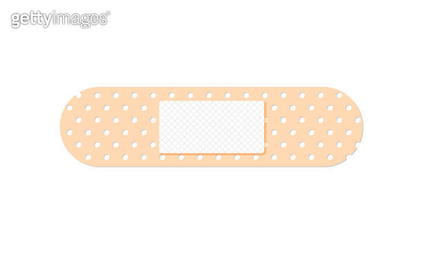 Medical plaster. First aid band plaster strip medical patch. Wound ...
