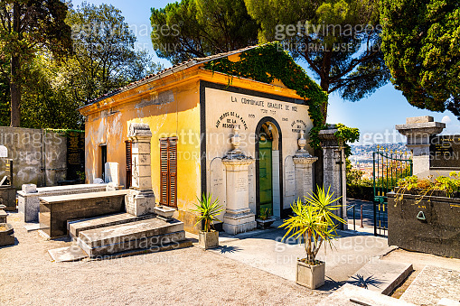 Historic Cimetiere Israelite Israelite Cemetery in historic old town ...