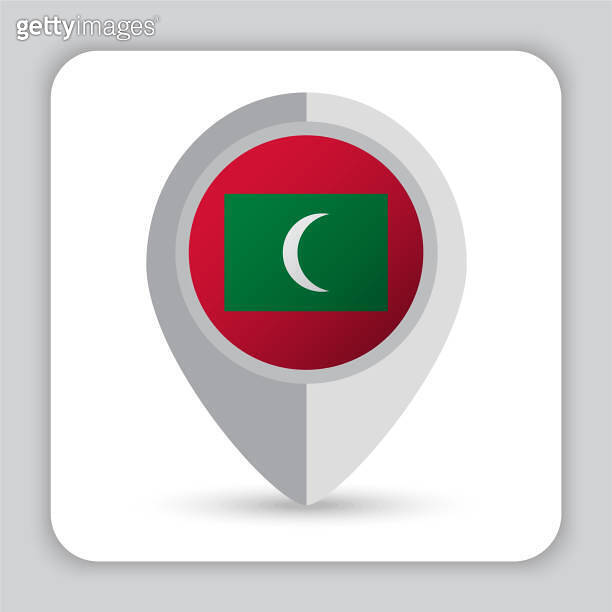 Maldives Flag Pin Map Icon 이미지 (1820585091) - 게티이미지뱅크