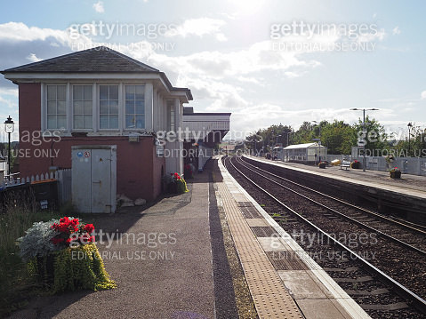 Stonehaven railway station 이미지 (1744013471) - 게티이미지뱅크