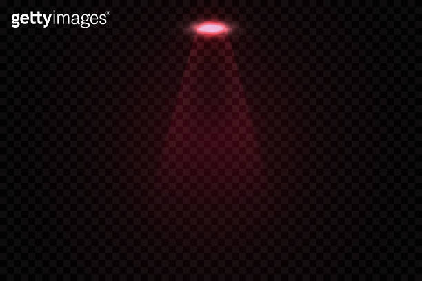 Spotlight with stage illumination on a transparent background. Stage ...