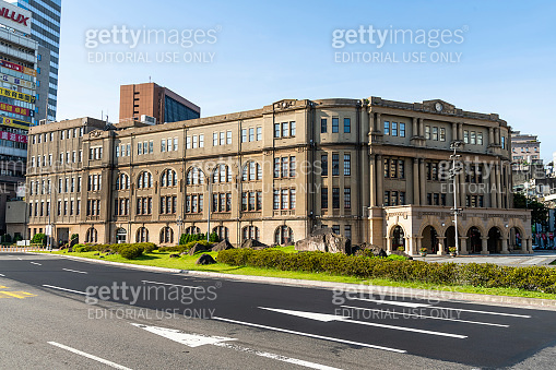 The Taipei Beimen Post Office in Taipei, Taiwan. (1474933216) - 게티이미지뱅크