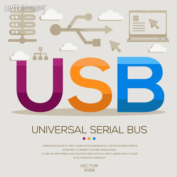 USB _ Universal Serial Bus 이미지 (1681878496) - 게티이미지뱅크