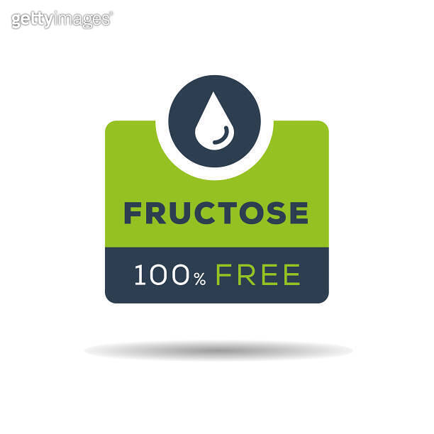 (Fructose free) label sign. 이미지 (1564490472) - 게티이미지뱅크