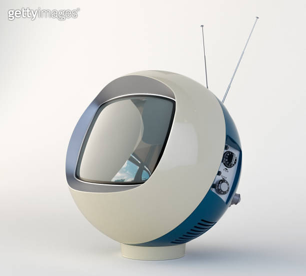 Retro Bubble Shaped Television 이미지 (1759241635) - 게티이미지뱅크