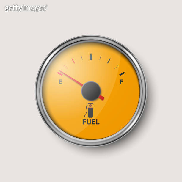 Vector 3d Realistic Gray Metal Silver, Chrome, Steel Gas Fuel Tank ...