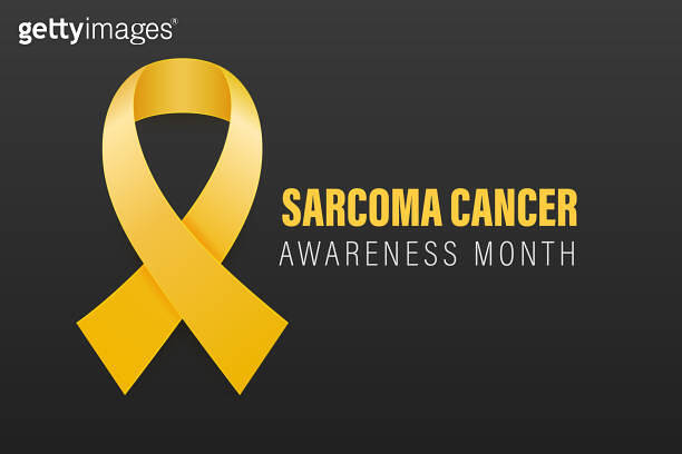 Sarcoma, Bone Cancer Banner, Card, Placard with Vector 3d Realistic ...