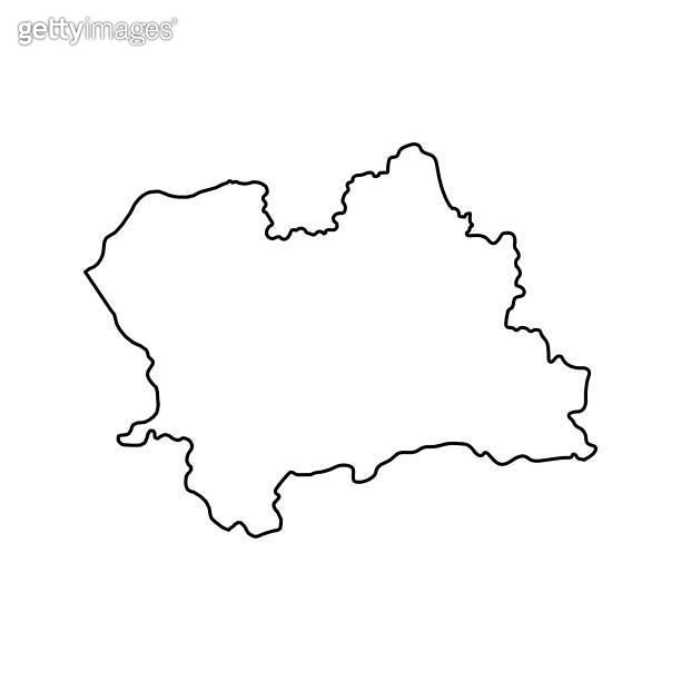 Zilina map, region of Slovakia. Vector illustration. 이미지 (1477485294 ...