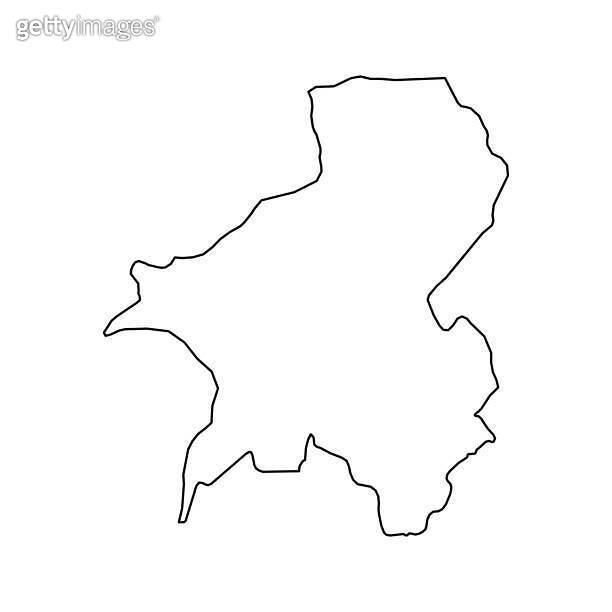 Taraba state map, administrative division of the country of Nigeria ...
