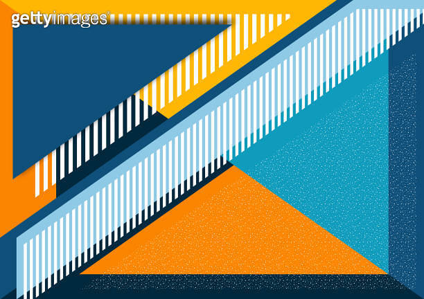 Geometric shapes and lines. Modern design, creative concept, modern diagonal abstract background ...