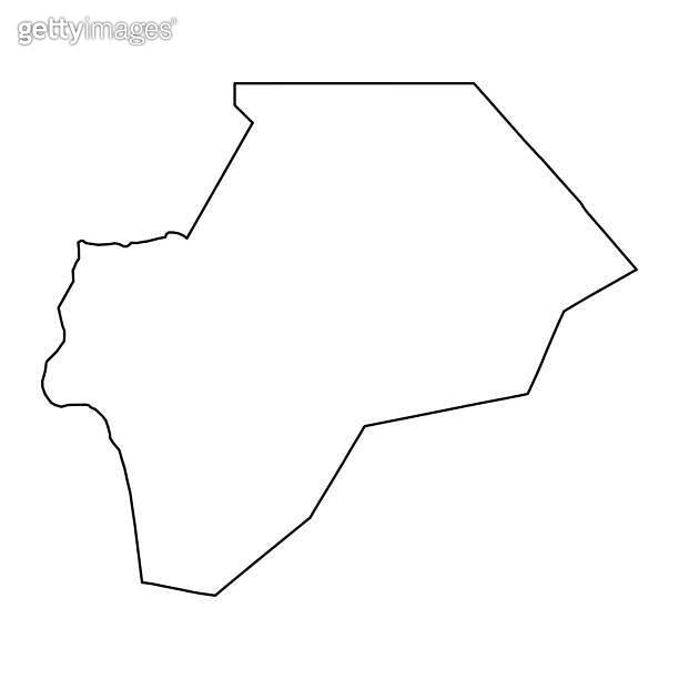 Maan governorate map, administrative division of Jordan. (1658726392 ...