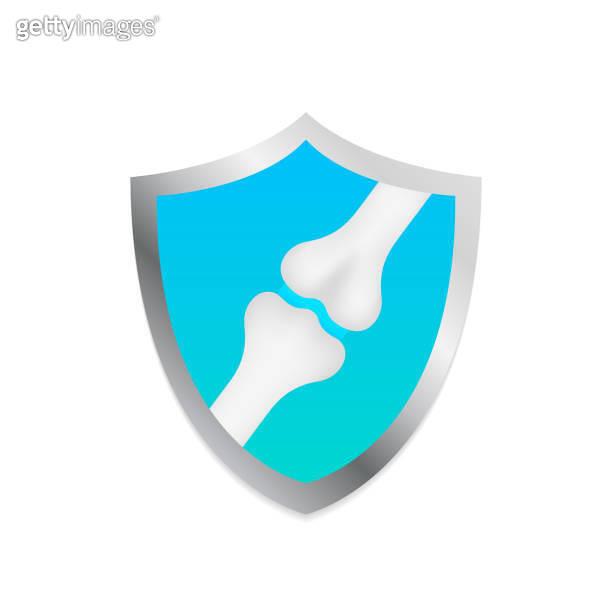 Bone Health Logo Template. Healthy bone icon. Bones strength pictogram ...