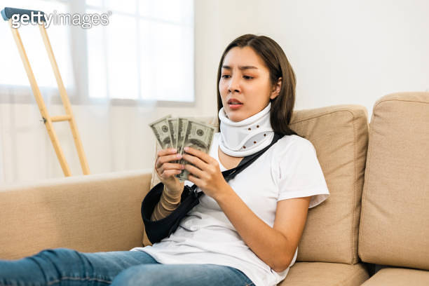 Woman stressed over medical expenses money from accident fracture ...