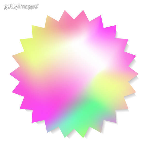 Sticker y2k holography style neon color 이미지 (1478501853) - 게티이미지뱅크