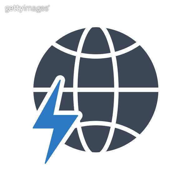 Global world energy icon 이미지 (1799763659) - 게티이미지뱅크