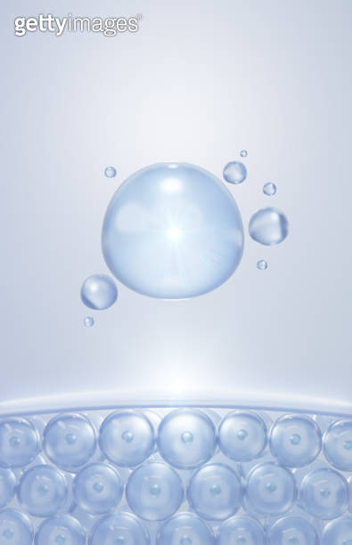 Collagen serum Oil drop on Saggy skin DNA cells, Skin Repair ...