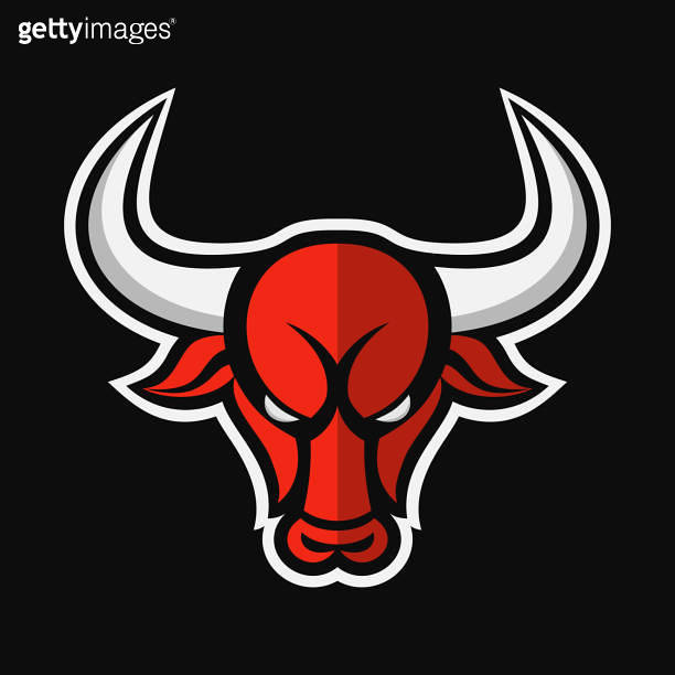 Bull head symbol. Mascot design. Vector illustration (1499570195) 일러스트 ...