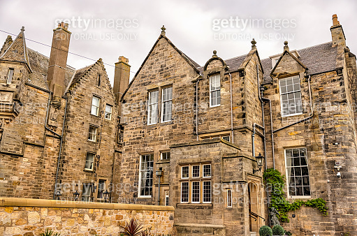 The iconic buildings of the University of St Andrews in Scotland 이미지 ...