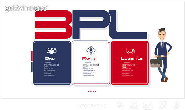 3pl Infographic Elements and Infographic Elements stock illustration ...