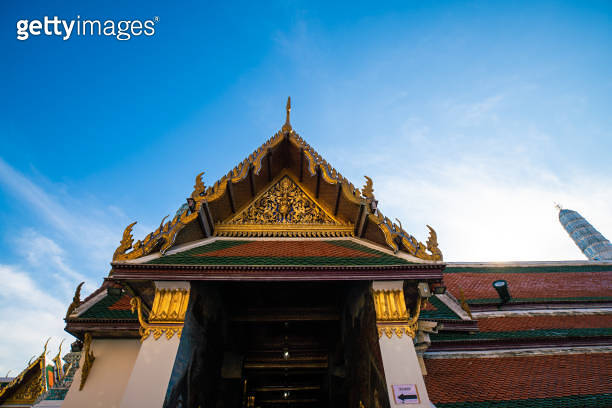Temple of the Emerald Buddha Wat Phra Kaew was build under the royal ...