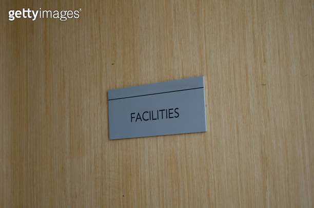 Facilities sign 이미지 (1455049636) - 게티이미지뱅크