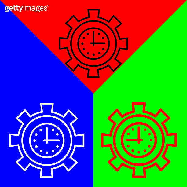 Work in Progress or Gear Vector Icon, Lineal style icon, from Work in ...
