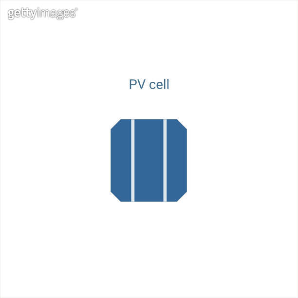 Pv cell. Photovoltaic cell. Pv panel element. Photovoltaic cell, solar ...