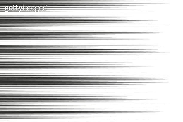 Horizontal speed lines for comic manga book. Anime graphic halftone ...