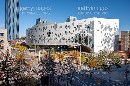 Public Library, Calgary (1735607195) - 게티이미지뱅크