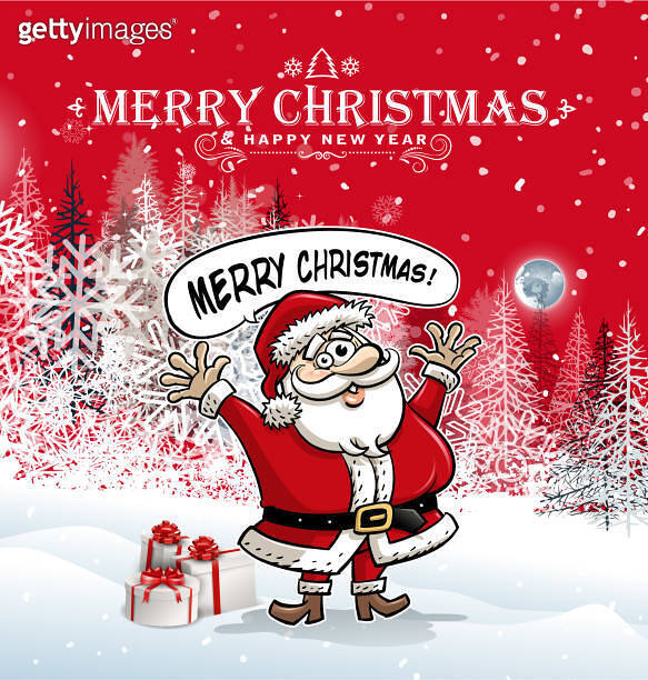 santa's frozen message 이미지 (1729529384) - 게티이미지뱅크