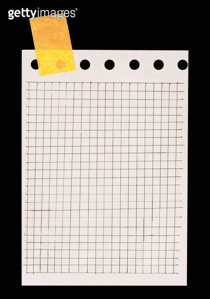 graph paper with tape (1755140496) - 게티이미지뱅크