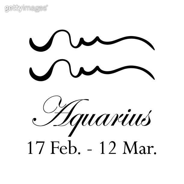 Aquarius with name and dates. New horoscope with 13 zodiac signs. From ...