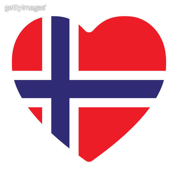 Norway flag in shape. Flags of Norway in shape. (1493980021) 일러스트, 무료 ...