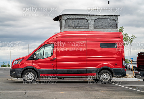 Ford Transit 350 camper - conversion with pop top by Colorado Camper ...