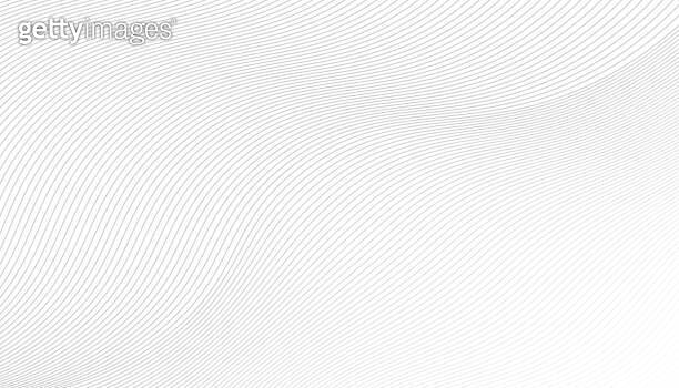 Abstract white wave line pattern background. Minimalist style concept ...