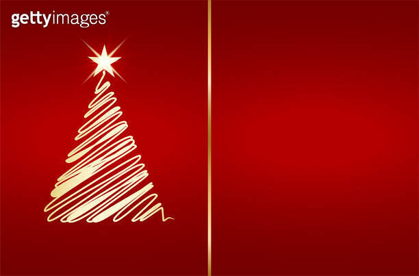 Divided Christmas vibrant dark red maroon backgrounds with one half as ...