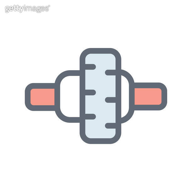Differential Vector Fill Outline Icons. Simple stock illustration stock ...