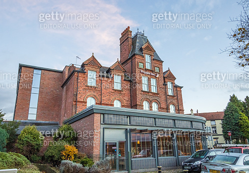 Premier Inn on Ashbourne Road of Leek in Staffordshire, England 이미지 ...