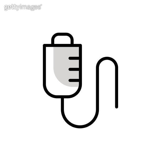 Blood Bag Universal Line Icon Design with Editable Stroke. Suitable for ...