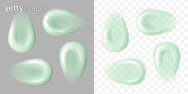 Cream moisturizer daily hyaluron mask texture swatch sample. Liquid ...