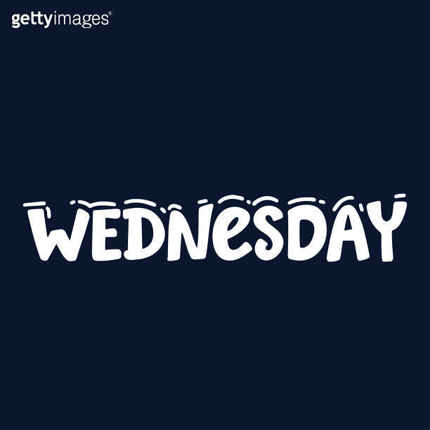 hello wednesday hand drawn design vector art 이미지 (1466670267) - 게티이미지뱅크