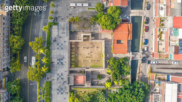 Aerial photography of Qingjing Temple Scenic Area in Quanzhou City ...