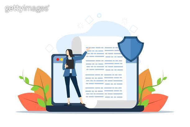 Terms and conditions, privacy policy, legal notice concept with ...
