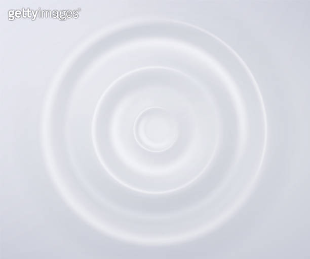 Ripple milk wave top view. Milk drop splash effect. Abstract waves ...