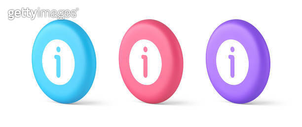 Info button information character FAQ question answer help support web ...