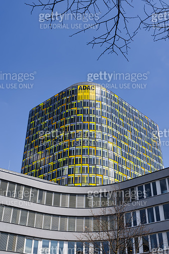 view of the modern ADAC building in Munich, Germany 이미지 (1780684131 ...