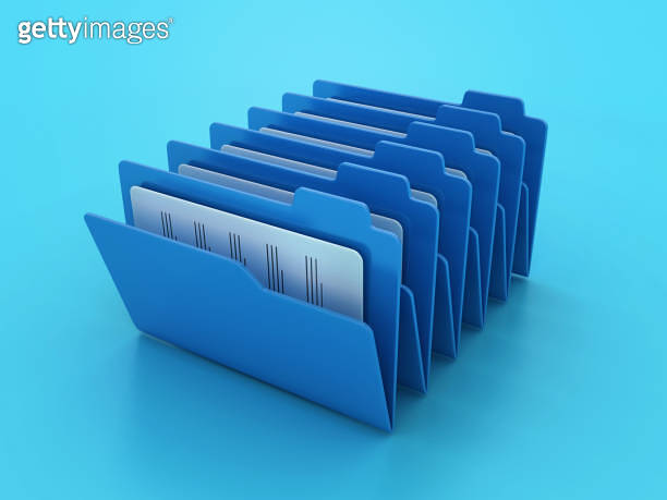 Computer Folders 이미지 (1695459186) - 게티이미지뱅크