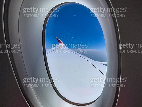 Madrid, Spain; May 31, 2023: Beautiful photograph of the wing of an ...