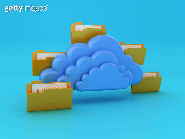Computer Folders With Cloud Computing 이미지 1695463907 게티이미지뱅크